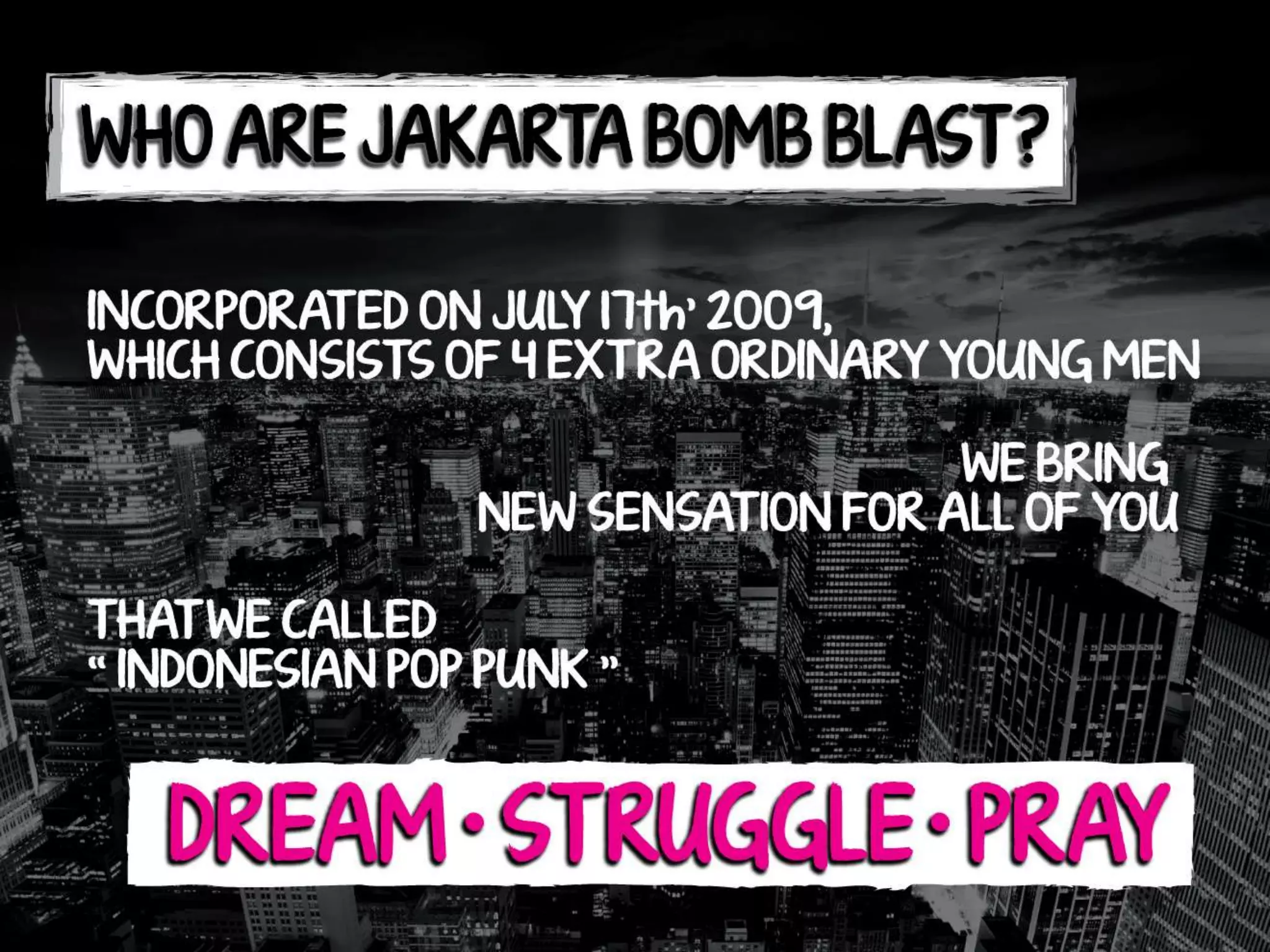 JAKARTA BOMB BLAST PROFILE | PPTX