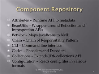 Apache Commons Overview | PPT | Programming Languages | Computing