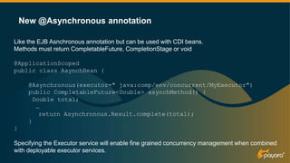 Jakarta Concurrency: Present and Future | PPT