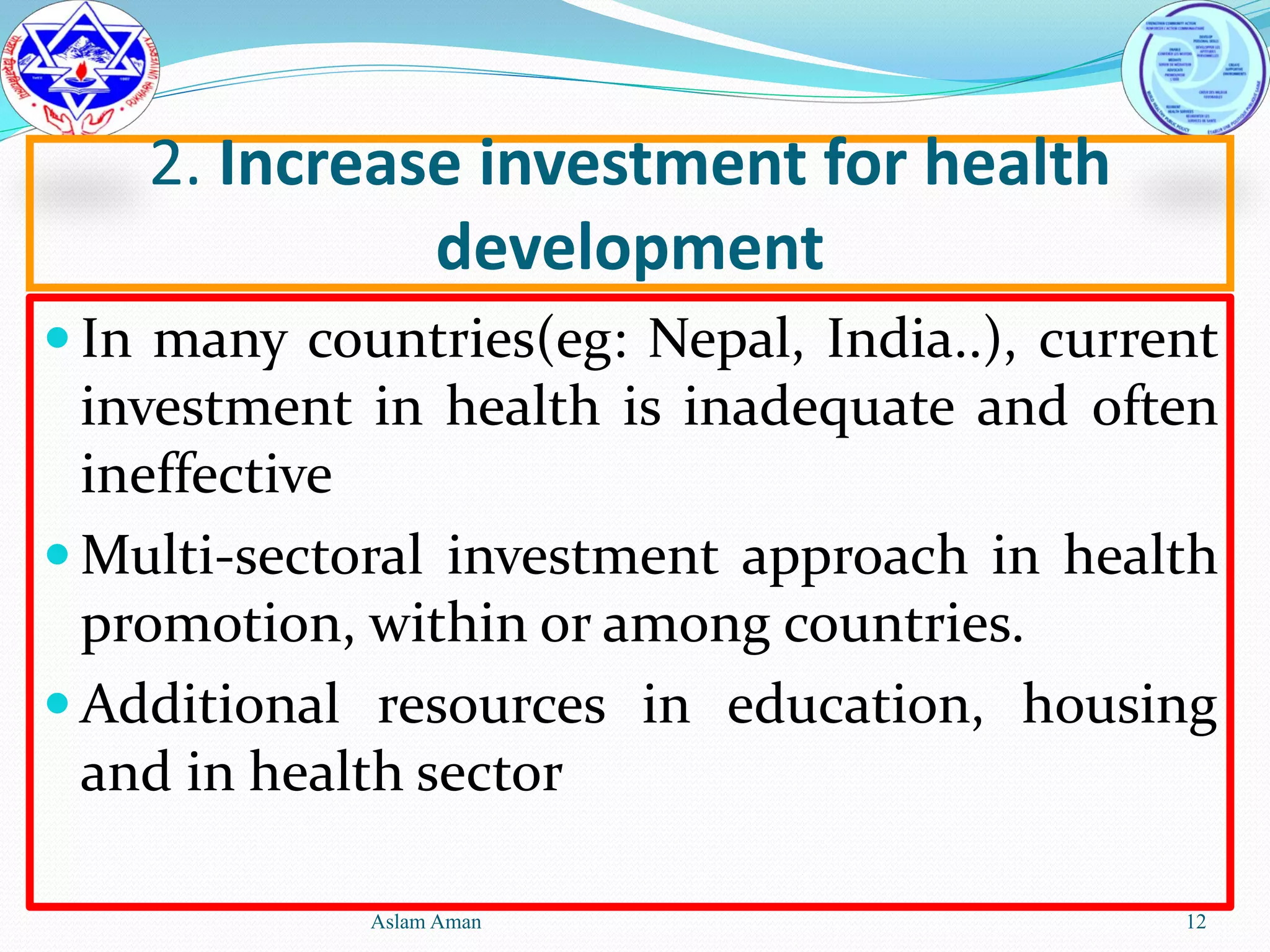 Jakarta Declaration on Health Promotion | PDF