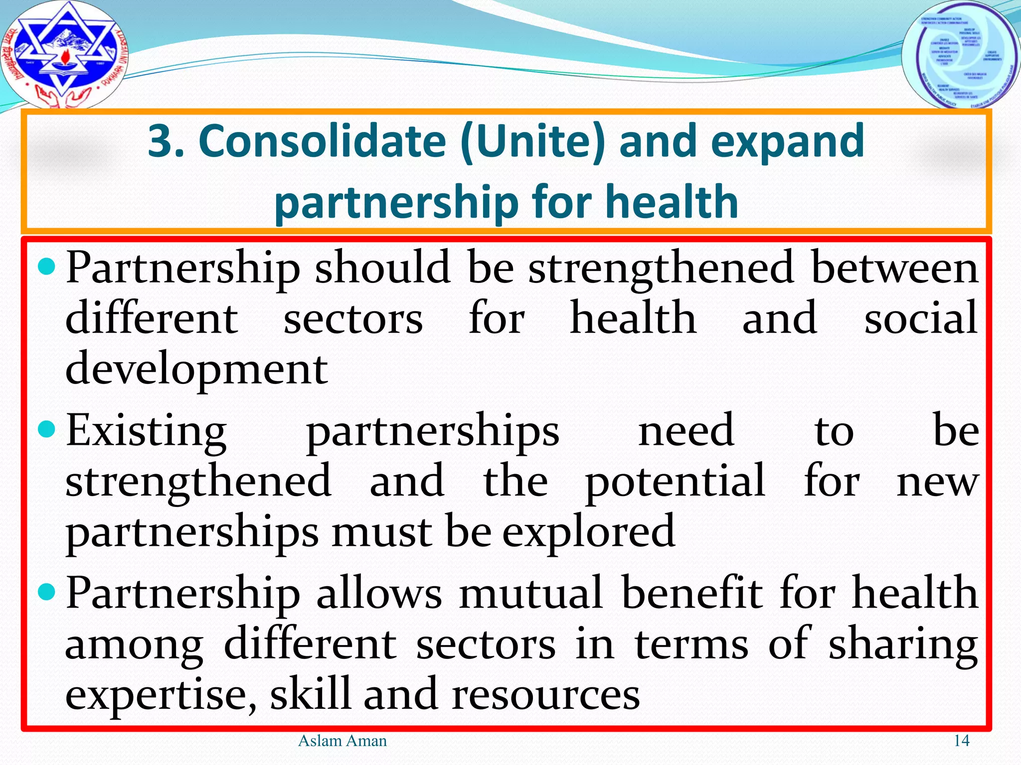 Jakarta Declaration on Health Promotion | PDF