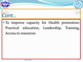 Jakarta Declaration on Health Promotion | PDF