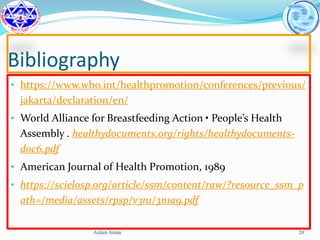 Jakarta Declaration on Health Promotion | PDF