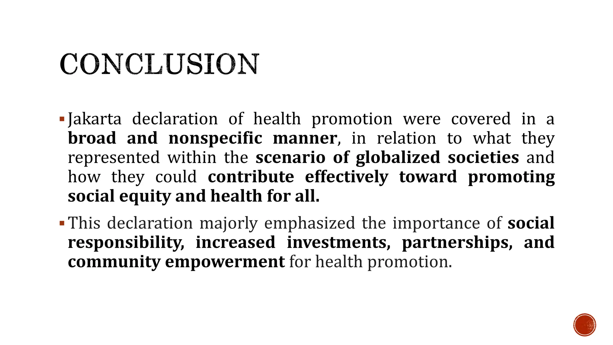 Jakarta declaration on Health promotion.pptx
