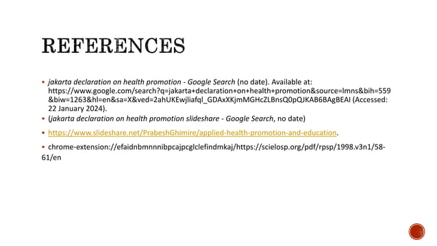 Jakarta declaration on Health promotion.pptx