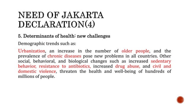 Jakarta declaration on Health promotion.pptx