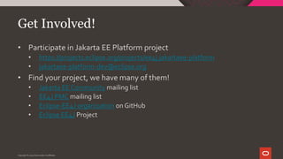Jakarta EE: Today and Tomorrow | PPT