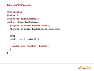 Contributors Guide to the Jakarta EE 10 Galaxy | PPT