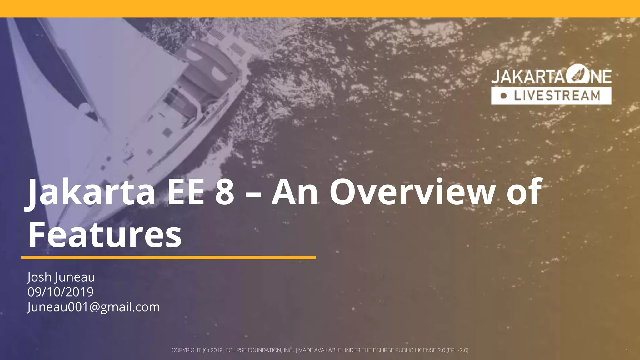 Jakarta EE 8: Overview of Features | PPT