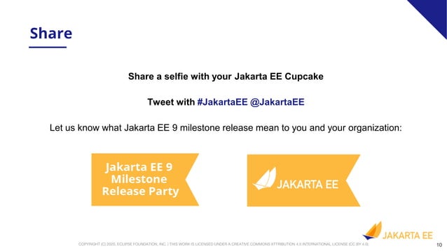 Jakarta EE 9 Milestone Release Party - Overview | PPT Jakarta EE 9 Milestone Release Party - Overview | PPT