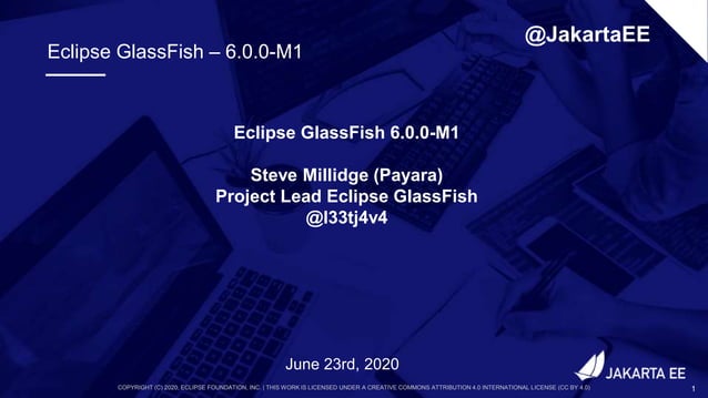 Eclipse GlassFish 6.0.0-M1 | PPT