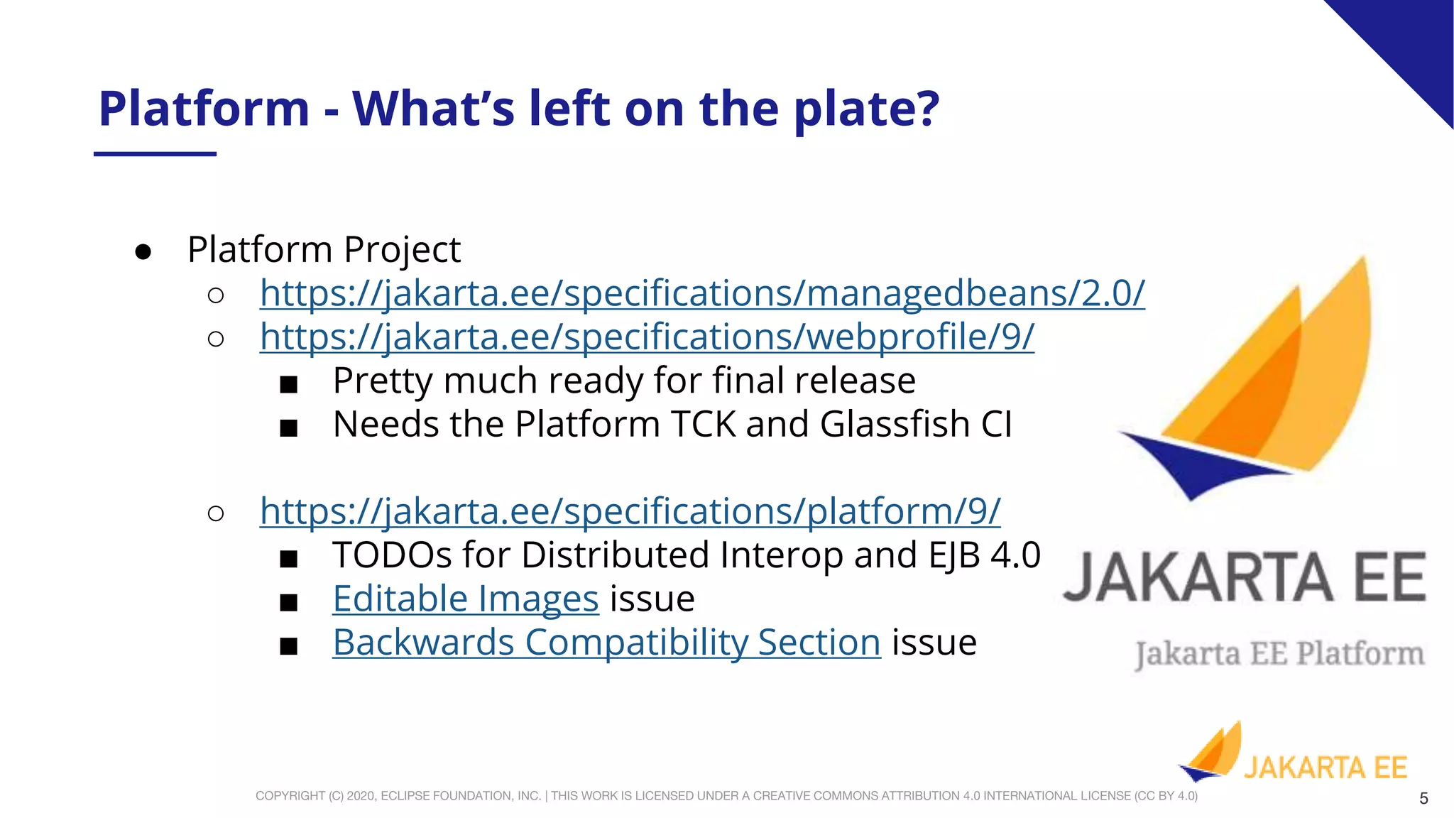 Jakarta EE 9 Platform Project | PPT