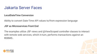 Jakarta EE and MicroProfile - EclipseCon 2020 | PPT