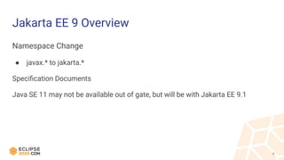 Jakarta EE and MicroProfile - EclipseCon 2020 | PPT