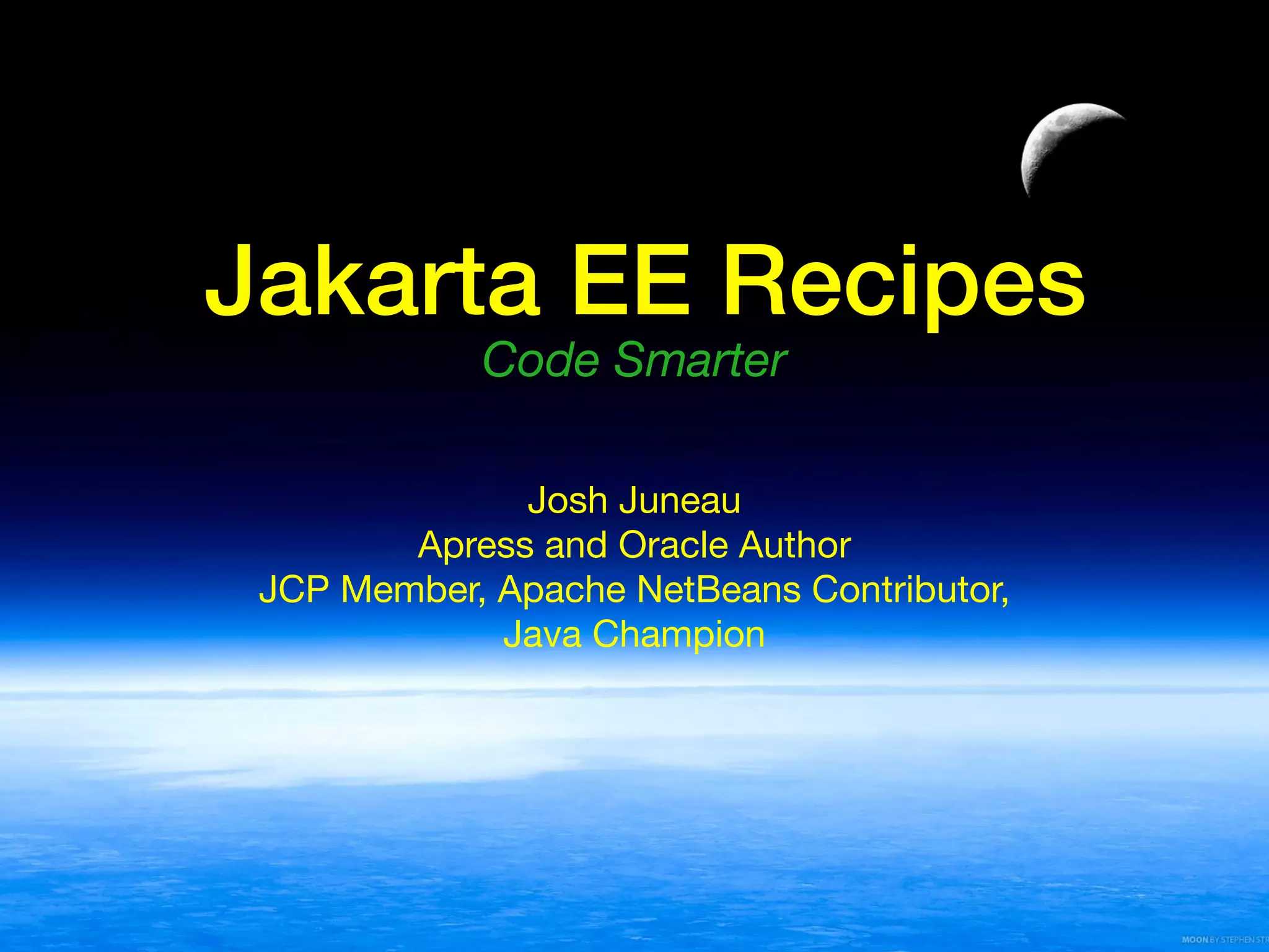 Jakarta EE Recipes | PPT