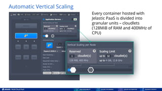 Scaling Jakarta EE Applications Vertically and Horizontally with Jelastic PaaS | PPT