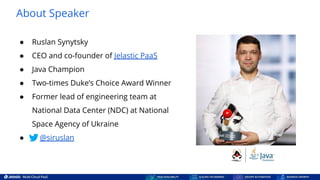 Scaling Jakarta EE Applications Vertically and Horizontally with Jelastic PaaS | PPT