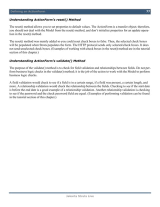 Jakarta struts | PDF