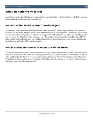Jakarta struts | PDF