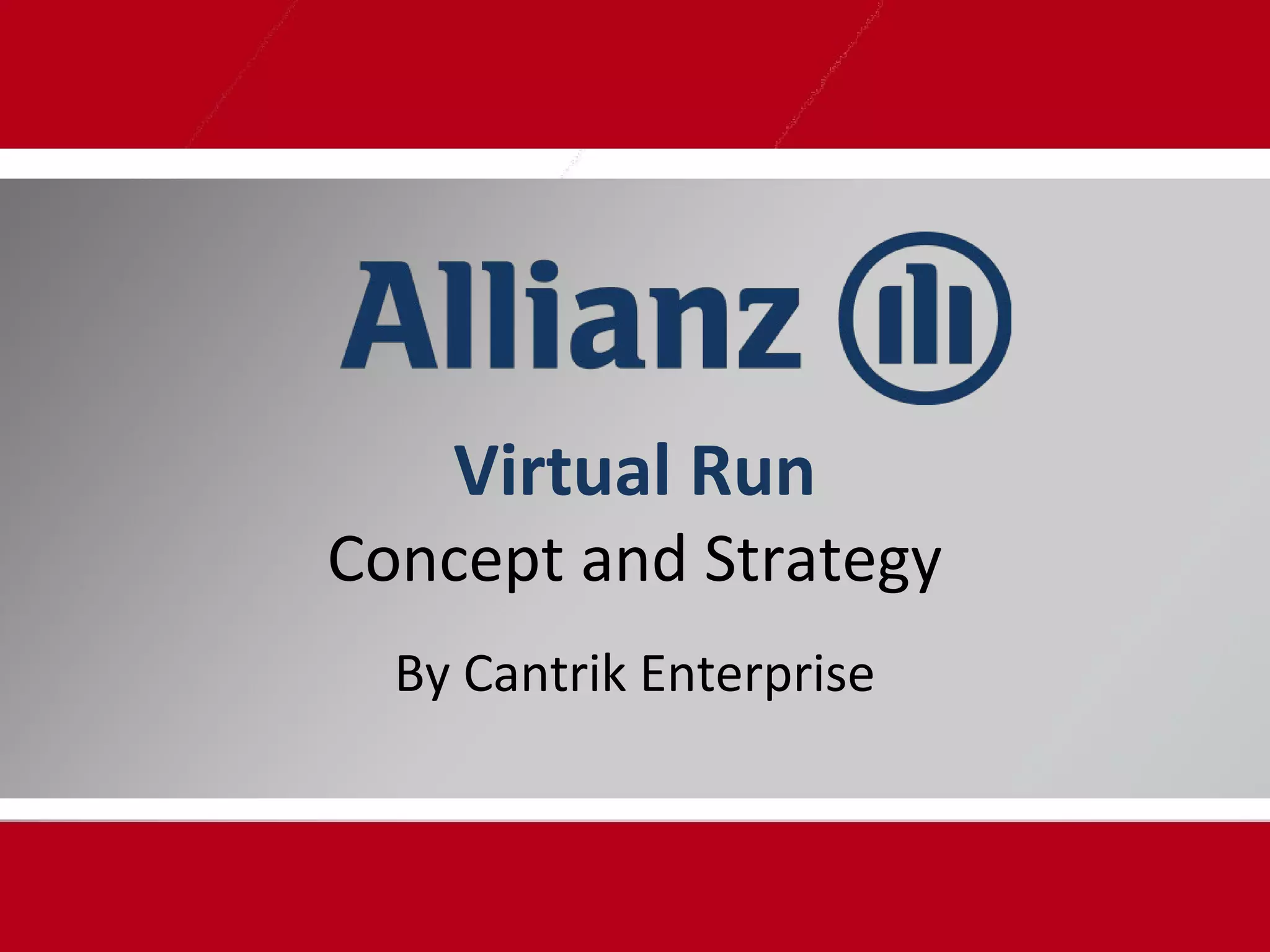 Allianz Virtual Run Concept | PPT