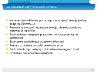 Jaką wartość niesie konflikt? | PPTX