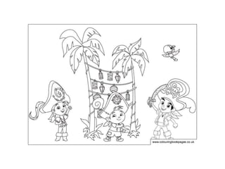 Captain Jake Coloring Pages