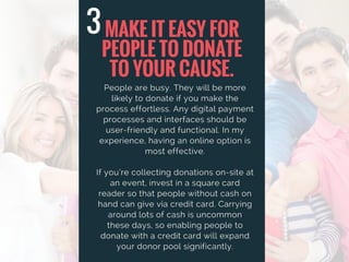 Jake Croman | Fundraising Tips for Student Organizations | PDF
