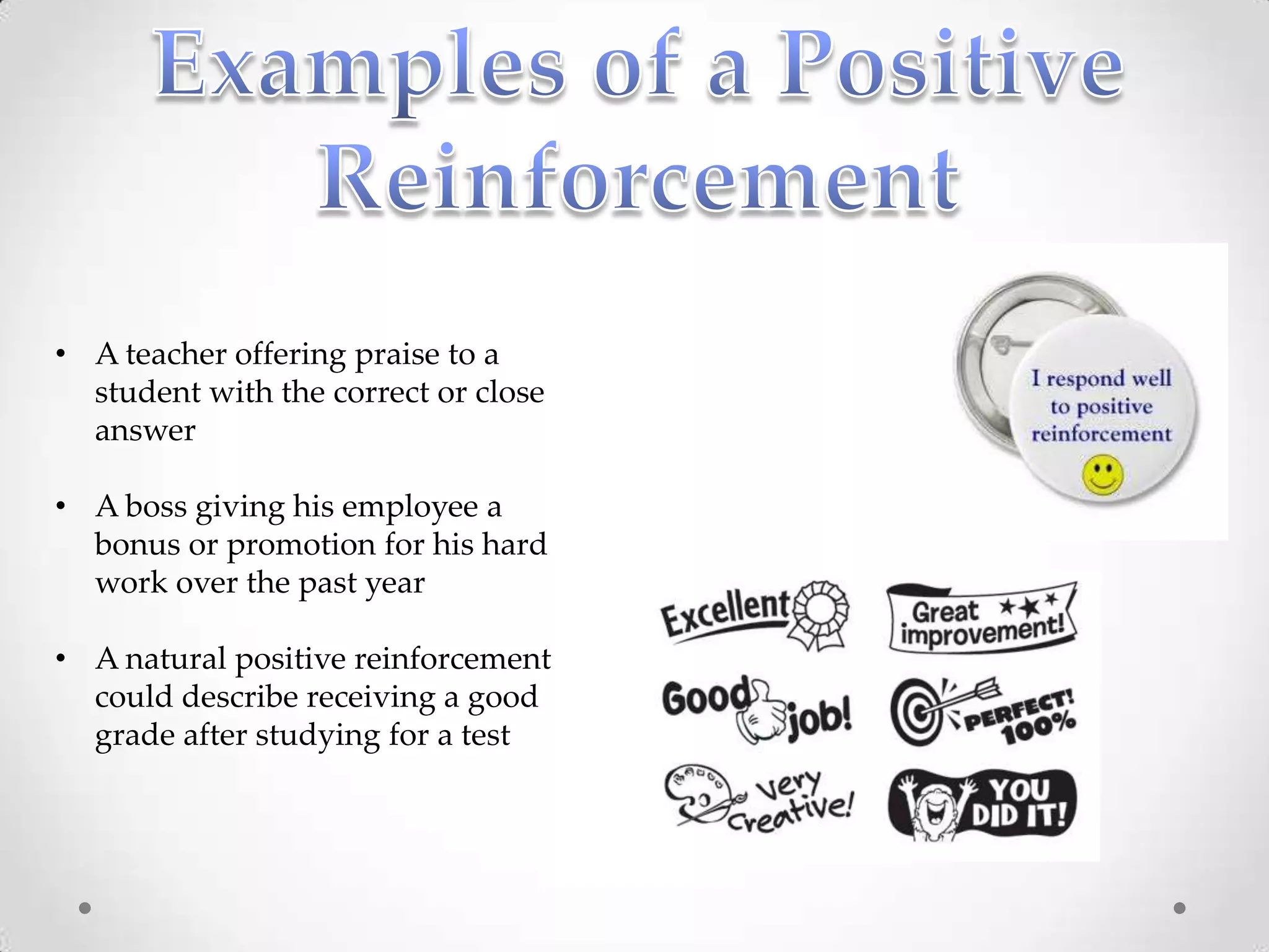 Jake farr positive v negative reinforcement | PPT