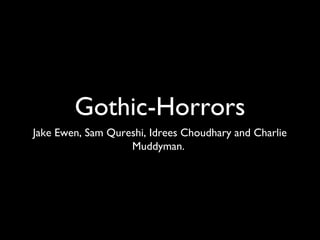 Gothic horror | PPT