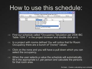 Code Analysis in Revit Architecture | PPTX
