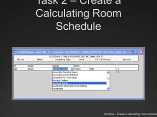 Code Analysis in Revit Architecture | PPTX