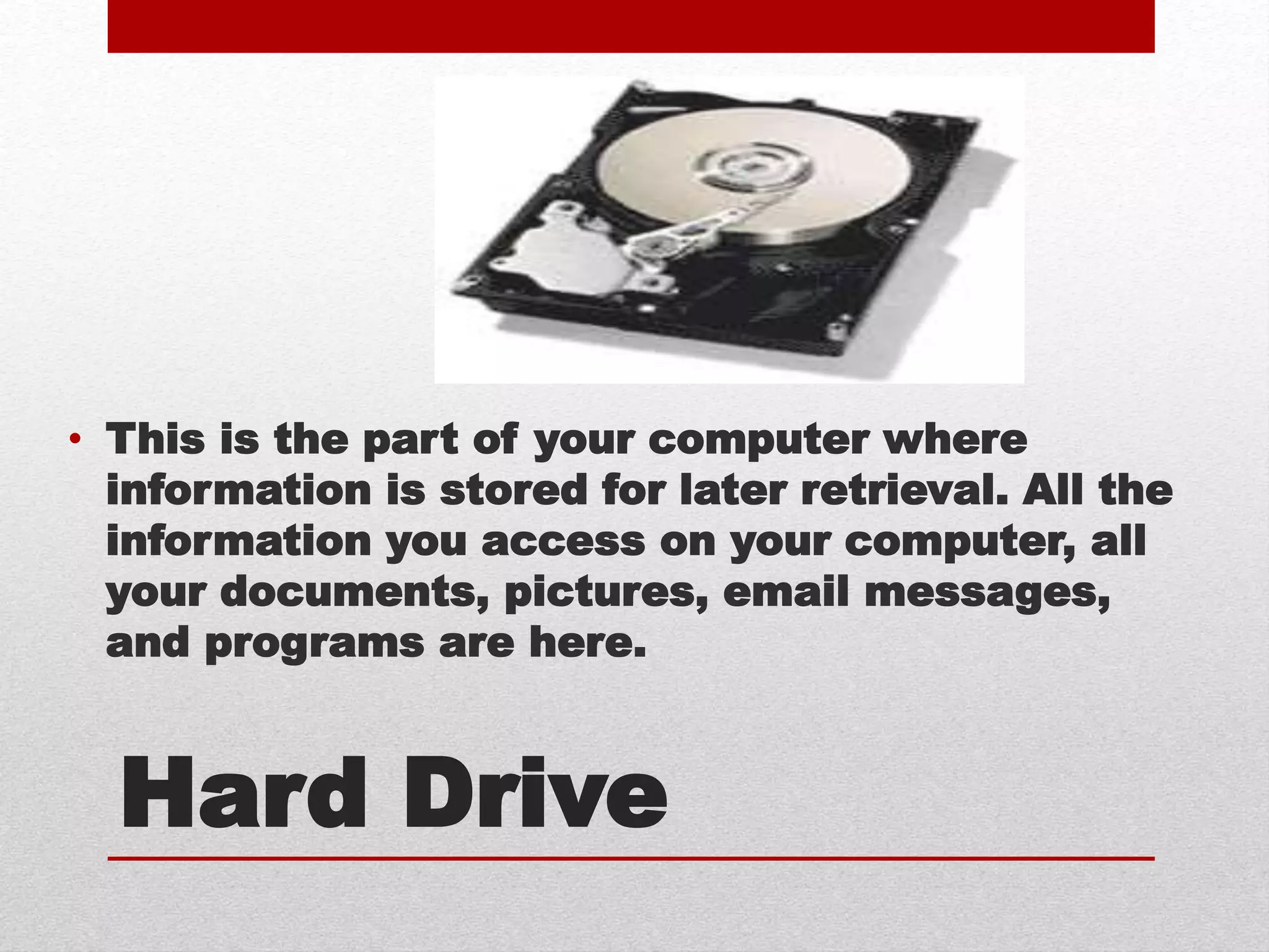 P1 - Computer components | PPT