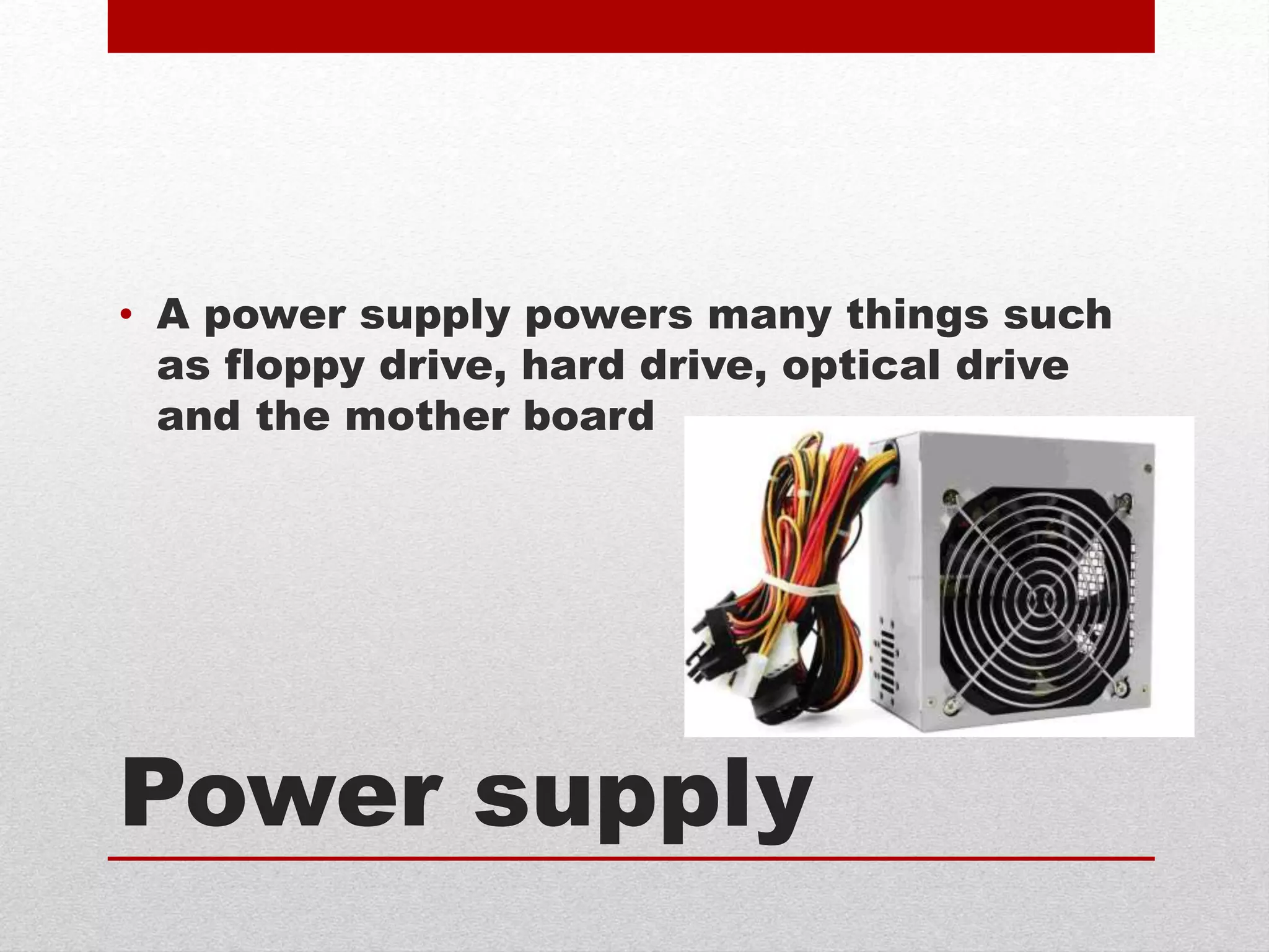 P1 - Computer components | PPT