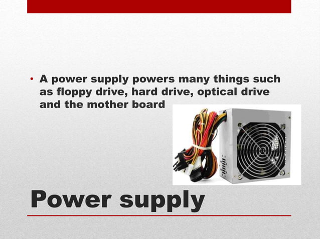 P1 - Computer components | PPT