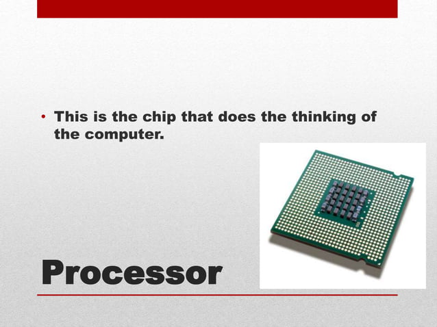 P1 - Computer components | PPT