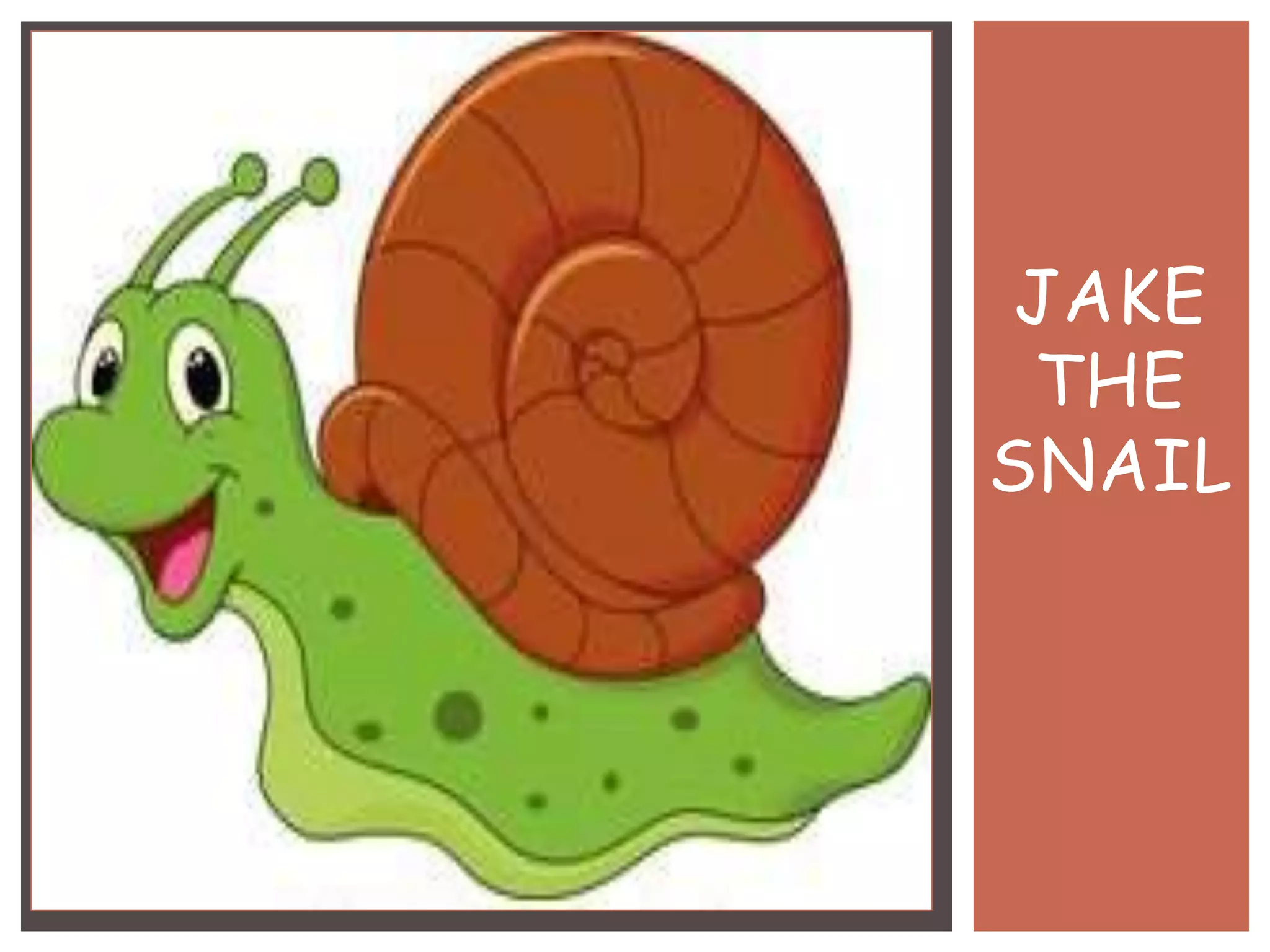 Jake the Snail Story-Reading Activity | PPTX