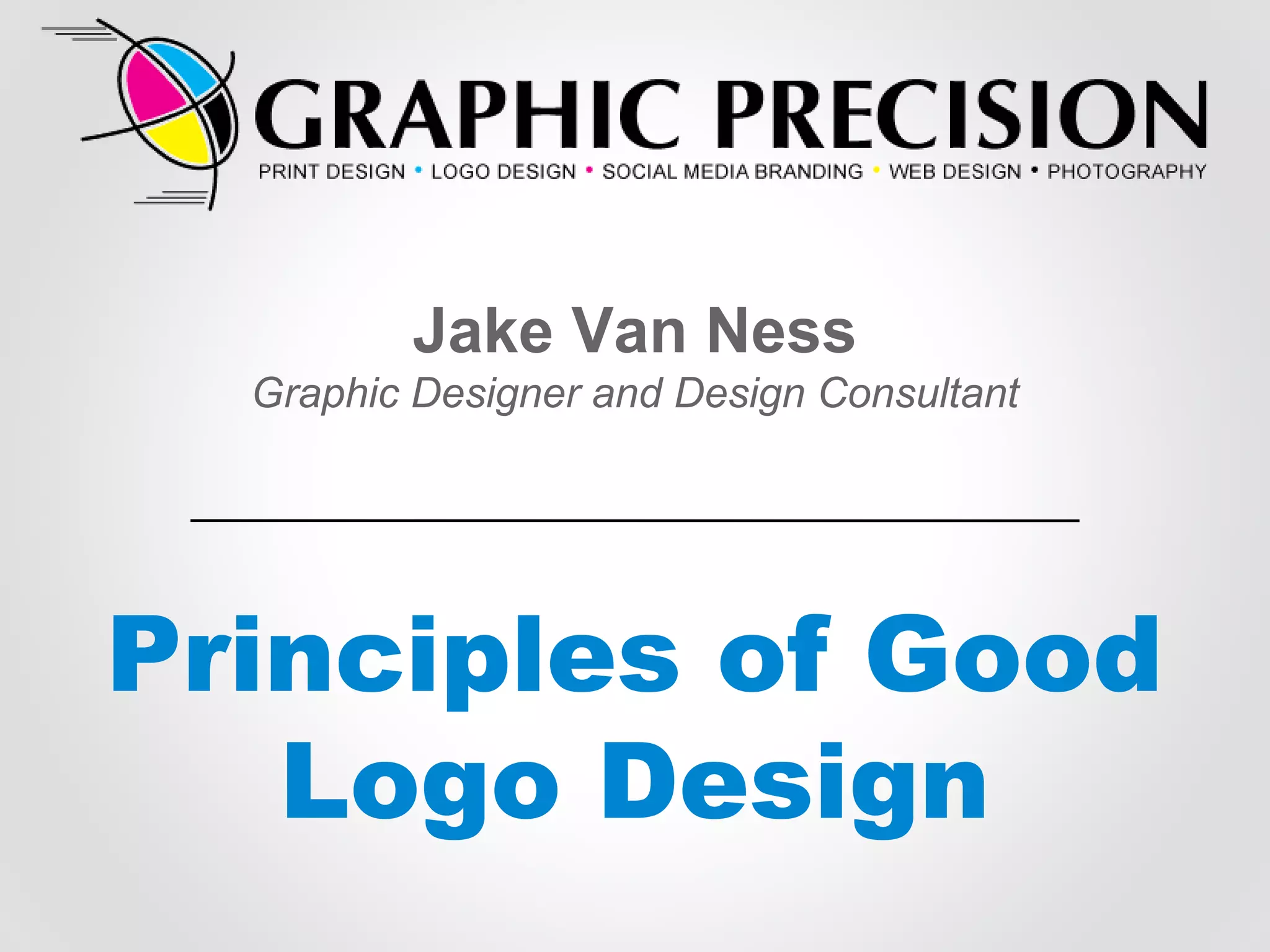 Principles of Good Logo Design | PDF