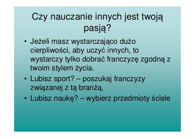 Jakie pytania nalezy zadac przed zakupem franczyzy z