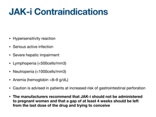 JAK Inhibitors in Dermatology 2023 , all type of JAK uses | PDF