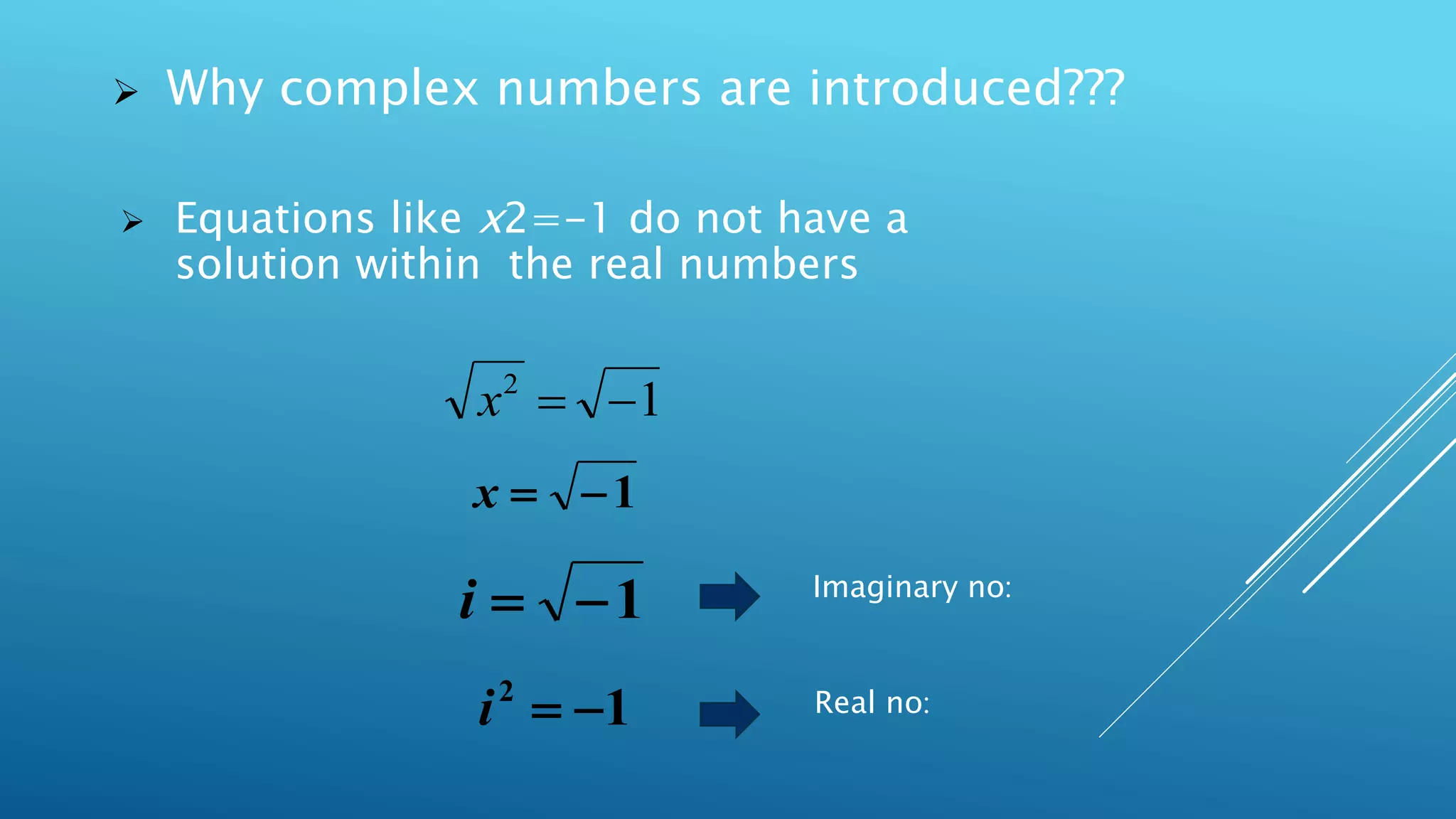 Complex Number Updated | PPTX