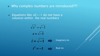 Complex Number Updated | PPT