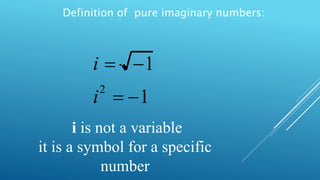 Complex Number Updated | PPT