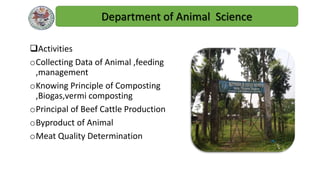Animal Husbandry internship ,internship | PPTX