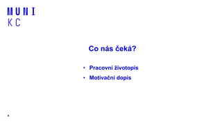 Jak napsat životopis a motivační dopis | PPTX