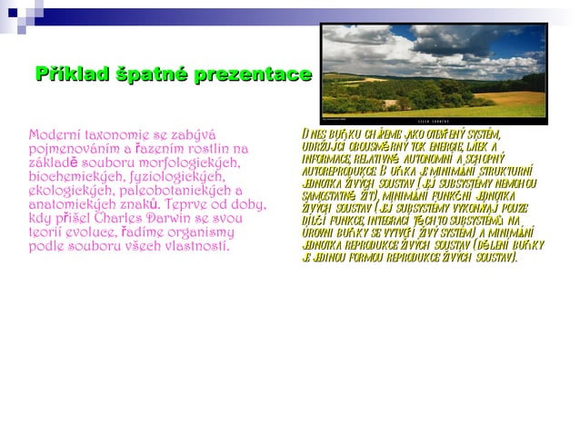 Jak nedelat prezentace | PPT