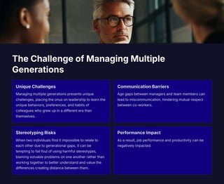 Jako Hall - How to Manage Multi Generational Work Teams | PPT