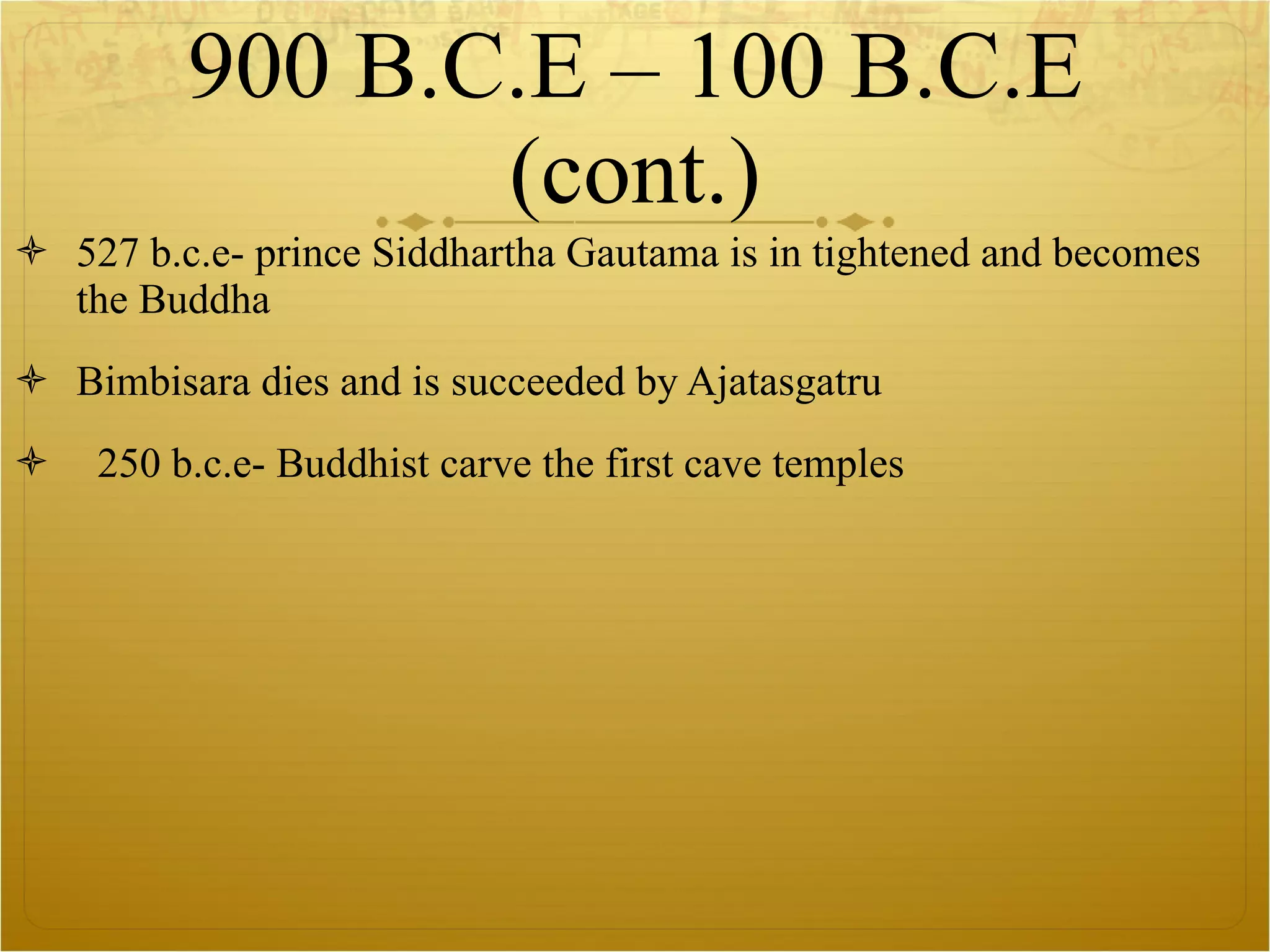 Ancient Indian Timeline | PPT