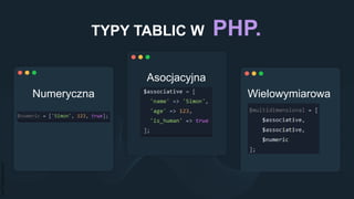 Jak ograniczyć używanie tablic w PHP.pptx