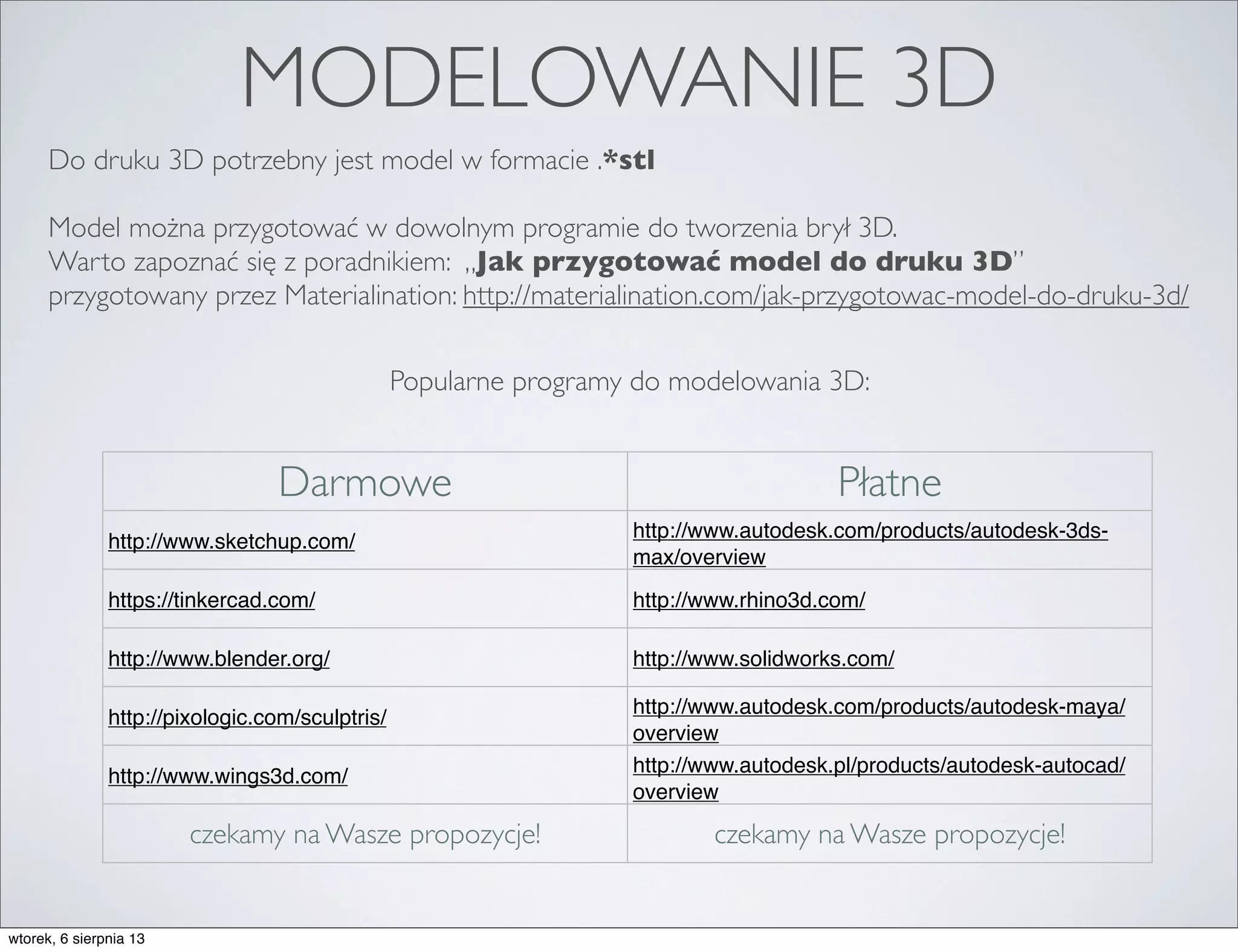 Jak przygotować model do druku 3 d | PDF | 3-D Graphics | Computer Software and Applications