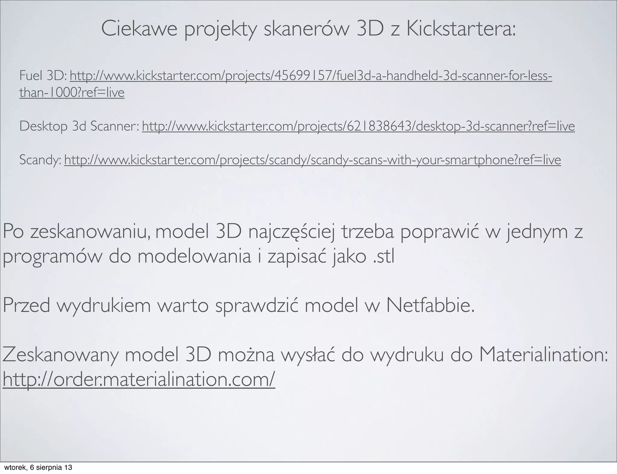 Jak przygotować model do druku 3 d | PDF | 3-D Graphics | Computer Software and Applications